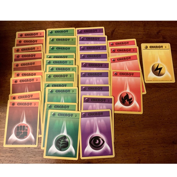 Pokemon | Games | Vintage Pokmon Energy Cards | Poshmark